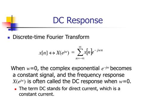 PPT DC Response PowerPoint Presentation Free Download ID