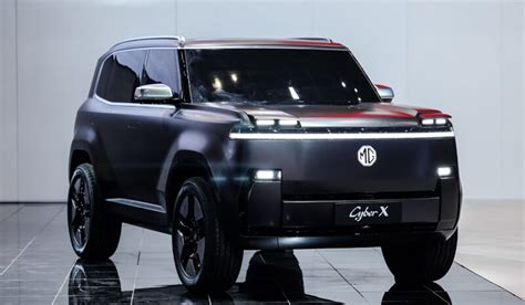 2026 Mg Cyber X Boxy Electric Suv With Oppo Powered Tech Dailyrevs