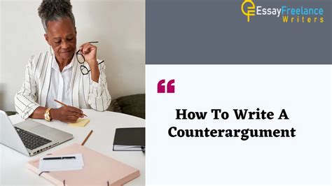 How To Write A Counterargument A Guide For Essay Writing