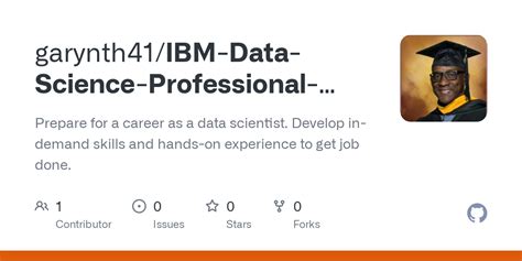 Github Garynth Ibm Data Science Professional Certificate Prepare For A Career As A Data