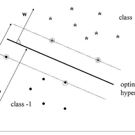 Hyperplane For Binary Classification Download Scientific Diagram