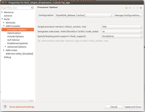 Ccscc2650moda Unable To Build Ble5simplebroadcaster Project Code