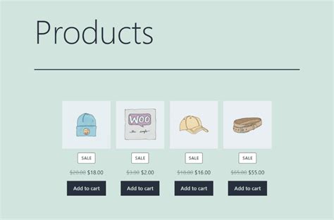 How To Use The On Sale Products WooCommerce Block