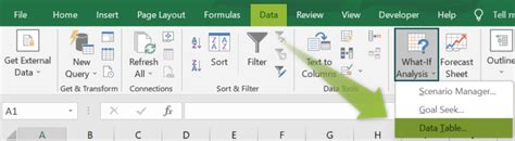 One Variable Data Table In Excel Examples How To Create