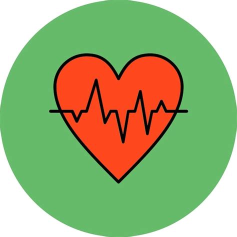 Un Corazón Con Un Corazón Dibujado En él Vector Premium