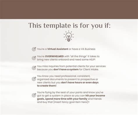 New Client Welcome Packet Canva Template For Virtual Assistant Small