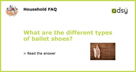 What Are The Different Types Of Ballet Shoes