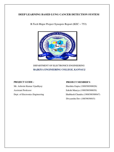 Major Project Report Pdf Artificial Neural Network Deep Learning