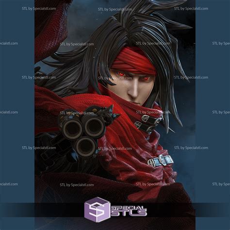 Vincent Valentine 3d Model Final Fantasy Stl Files Specialstl