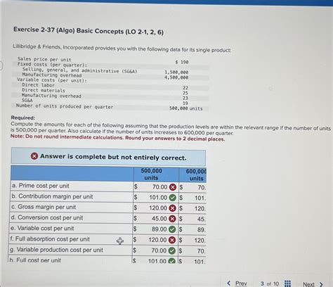 Solved Exercise 2 37 Algo ﻿basic Concepts Lo