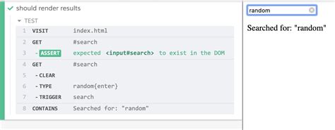 trigger search event is during type with {enter} · issue 7318