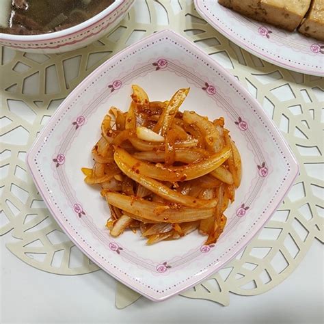 양파볶음 만드는법 간장 고춧가루 넣고 10분 간단한 반찬 양파 채썰기 네이버 블로그