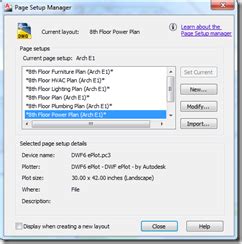 Display Plot Style In AutoCAD Layout Between The Lines