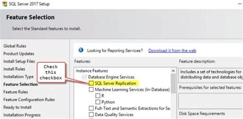sql server error 21028 replication components are not installed on