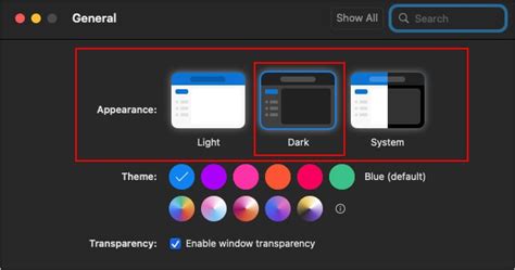 how to enable dark mode in outlook