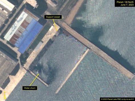 Sinpho South Shipyard The Sinpo Class Submarine Moved To Drydock 38 North Informed Analysis