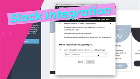 Slack Integration Visme
