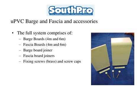 Ppt Upvc Barge And Fascia Boards Powerpoint Presentation Free Download Id 1784701