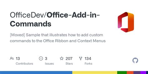 GitHub OfficeDev Office Add In Commands Moved Sample That Illustrates How To Add Custom