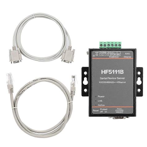 HF 5111B Serial Server 3 In 1 RJ45 RS232 RS485 RS422 To Ethernet Serial Server DTU Fruugo UK