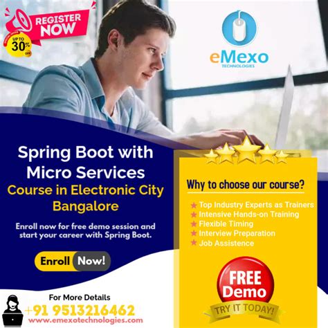 Spring Boot Course Template Postermywall