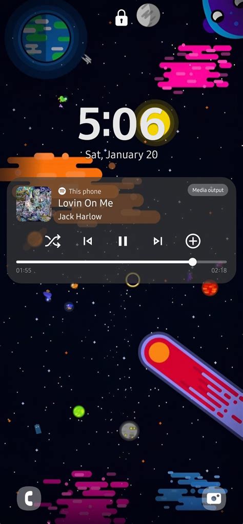 Lockscreen R OneUiHomescreens