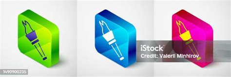 회색 배경에 격리 된 등색 토치 불꽃 아이콘 기호 는 뜨거운 화염 힘 불타는 열 정사각형 버튼입니다 벡터 3차원 형태에 대한 스톡 벡터 아트 및 기타 이미지 Istock