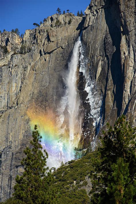 Rainbow On Yosemite Falls Photograph By Piriya Photography Pixels