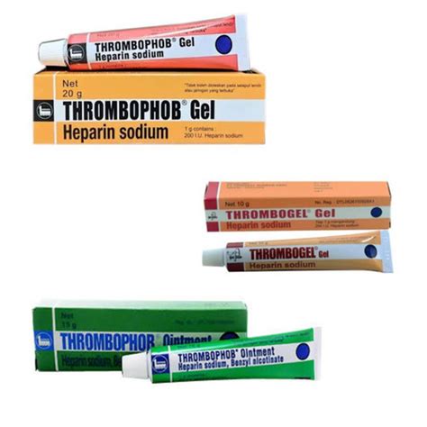 Jual Thrombophob Gel Oint Ointment 20g 15g 10g 20 15 10 G Gr Gram
