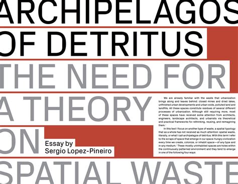 Archipelagos Of Detritus — Holes Of Matter