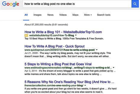 7 Tips To Creating Killer Blog Posts That No One Else Is Writing