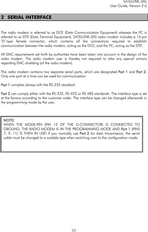 Satel Satel 3as Vhf Satelline 3as Vhf User Manual Satelline 3as Userguide V2 6a