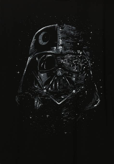 Star Wars Broken Mask Vader T Shirt