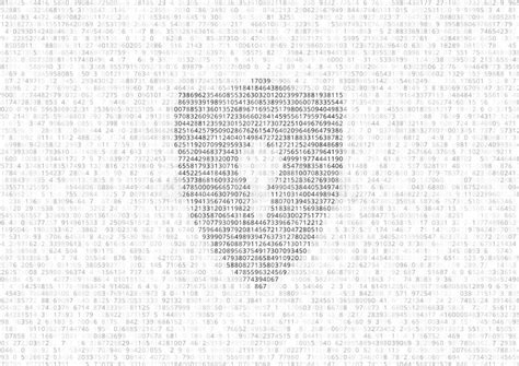 Binary Matrix Computer Data Code Vector Seamless Background Stock
