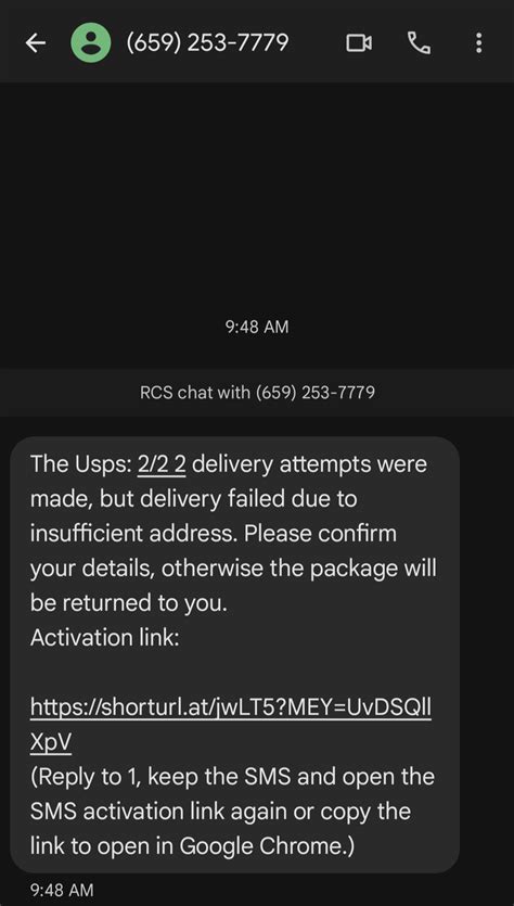 Usps Text Message Scam Rscams
