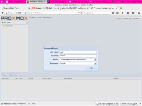 Sendy Membuat VM Virtual Machine Di Proxmox