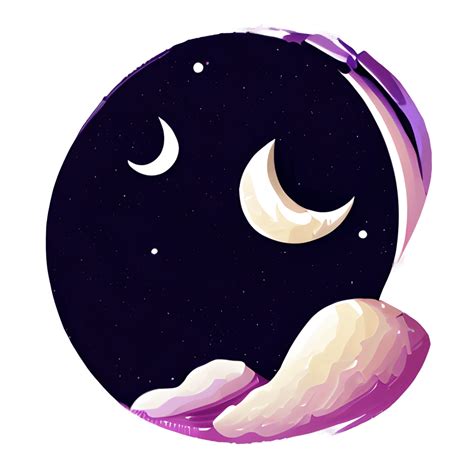 Crescent Moon Graphic · Creative Fabrica