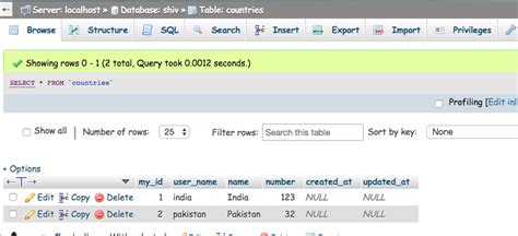 Php Laravel One To On Hasone Relationship Manual Foreign Key And