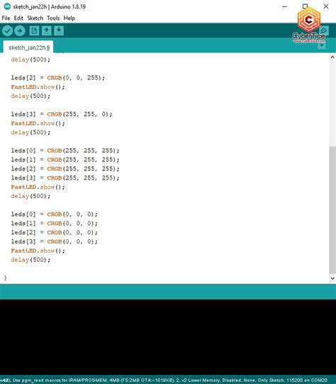 สอนใช้งาน Esp8266 Neopixel Matrix แบบตาราง 2x2 4 ดวง Ws2812 5050 Rgb Led ขาย Arduino อุปกรณ์