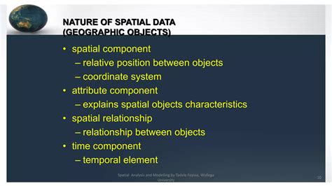 Spatial Analysis And Modeling Pptx
