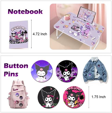 Kuromi Juego De Regalo De Suministros Escolares Incluye Estuche Para
