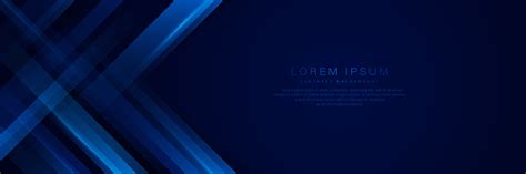 추상 파란색 수평 배너 배경과 기하학적 대각선 오버레이 레이어 현대 기하학적 동적 모양은 텍스트를위한 복사 공간이있는 구성입니다 벡터 일러스트 레이 션 0명에 대한 스톡