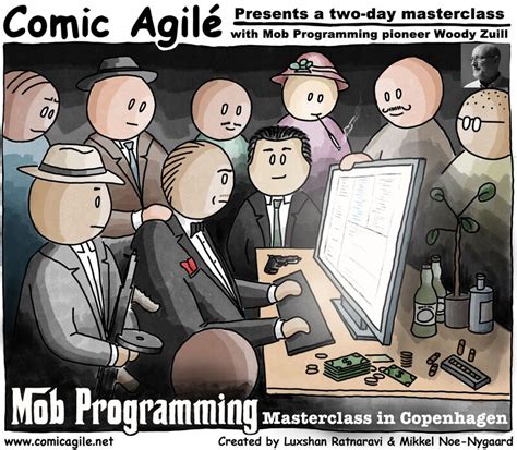 Comic Agilé On Linkedin Agile Softwaredevelopment Mobprogramming