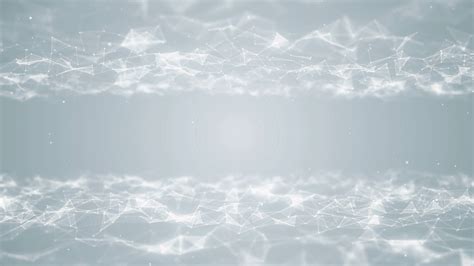 Plexus Abstract Network White Technology Stock Motion Graphics Sbv