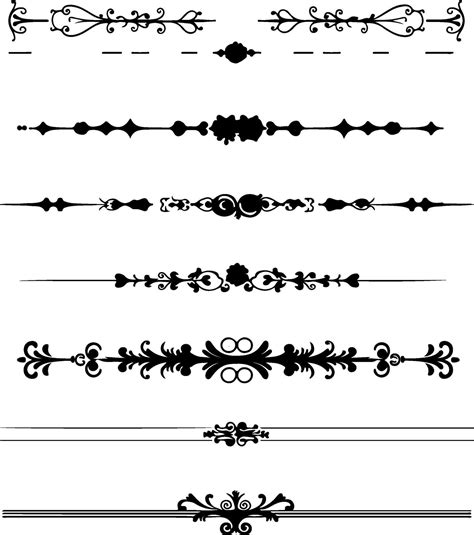 Simple Pattern Decorative Border Design Vector Art At Vecteezy