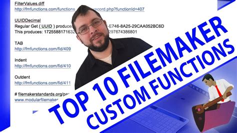 Top Ten Filemaker Custom Functions For Senior Developers Filemaker Custom Functions Youtube