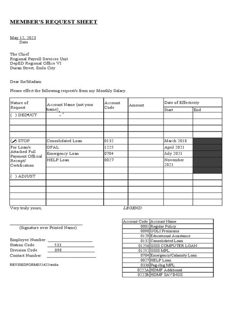 Gsis Stoppage Deduction Of Loan Pdf