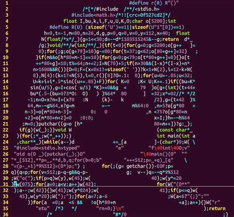 什么样的C语言代码看了会让人大吃一惊自愧不如 知乎