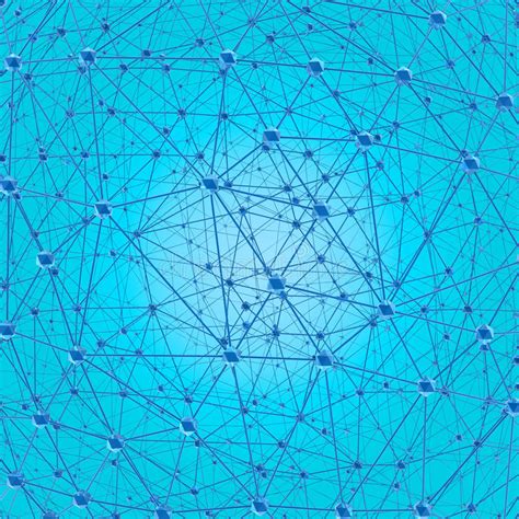 Abstract Molecule Structure Stock Illustration Illustration Of Lines
