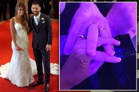 Lionel Messi And New Wife Antonella Roccuzzo Celebrate Wedding With